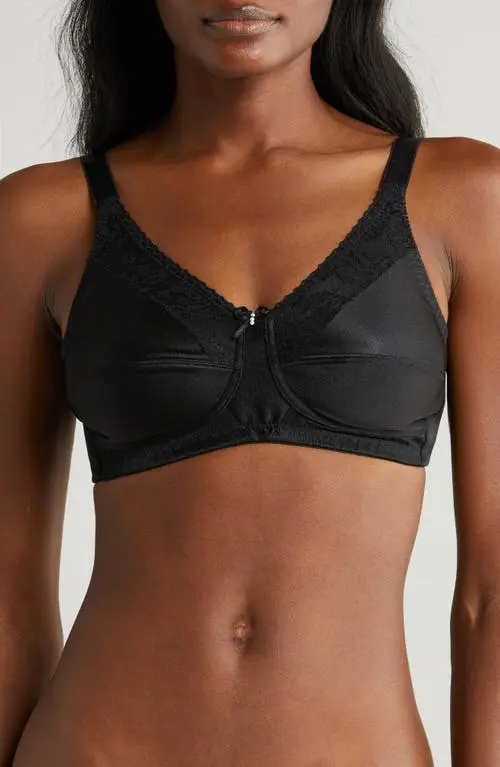 AMOENA Nancy Wireless Padded Prosthetic Bra - Black