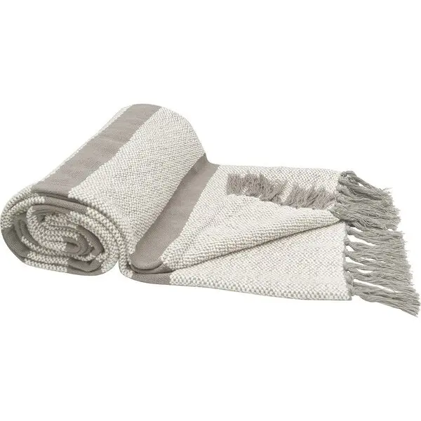CAROL & FRANK 50" X 60" Chandler Throw Collection - Grey