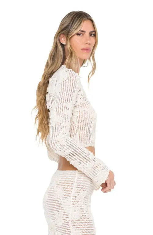 JBQ Agustina Lace Crop Top