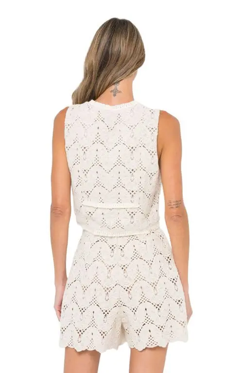 JBQ Letty Crochet Vest