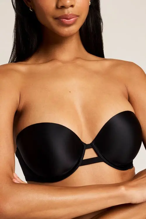 NEGATIVE UNDERWEAR Glacé Strapless Bra - Black