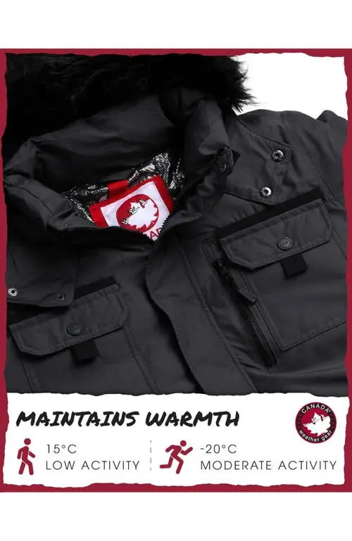 CANADA WEATHER GEAR Insulated Parka Jacket