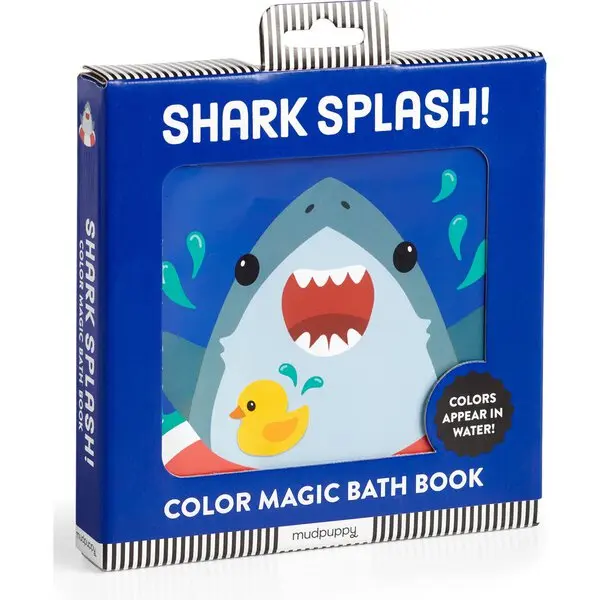 CHRONICLE BOOKS Shark Splash!: Color Magic' Bath Book - Multi