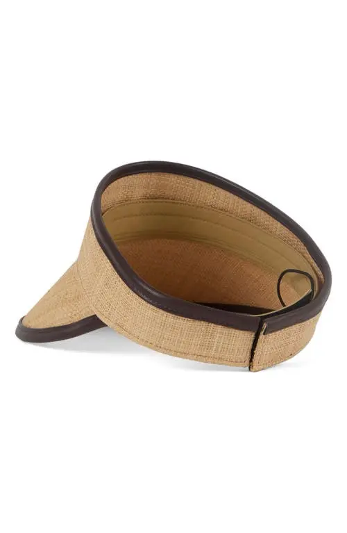 Eugenia Kim Micky Raffia Visor