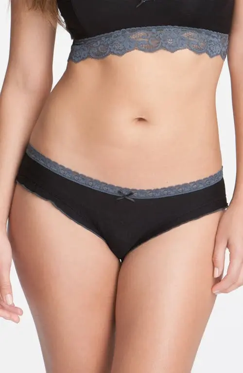 Kensie Jamie' Hipster Briefs - Black