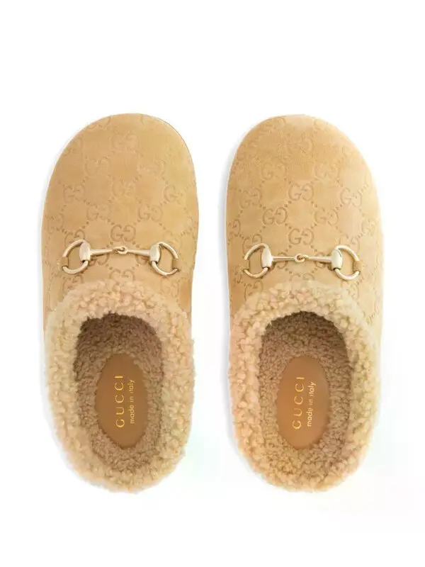 Gucci Suede Mules
