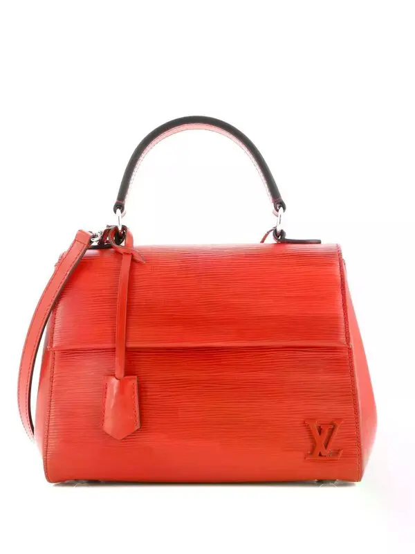 LOUIS VUITTON Cluny Top Handle Bb Satchel - Red
