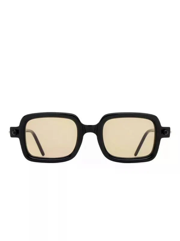 KUBORAUM P2 Square-frame Sunglasses - Black