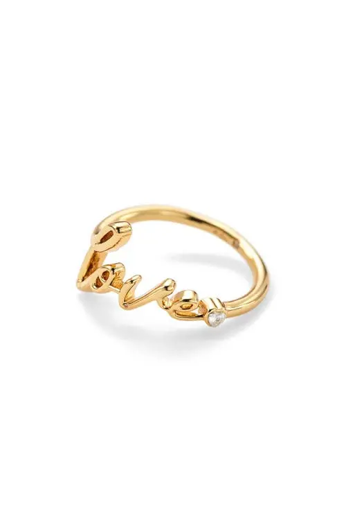 Kurt Geiger Love Script Ring