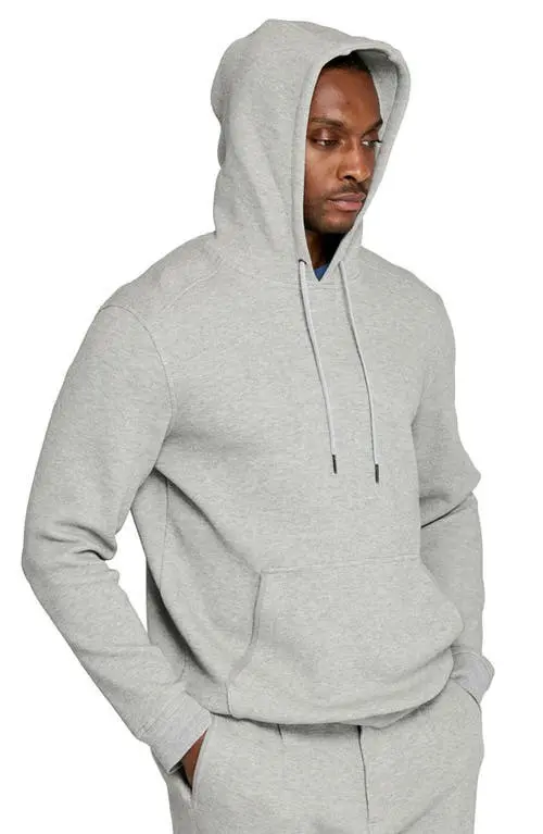 W.R.K Slim-fit Brushed Cotton-blend Pullover Hoodie - Grey