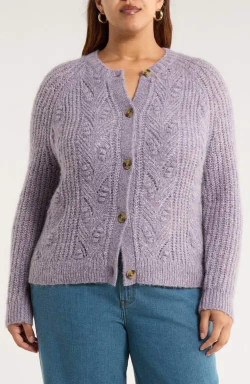 SEASALT CORNWALL Sand Thistle Wool & Mohair Blend Cardigan
