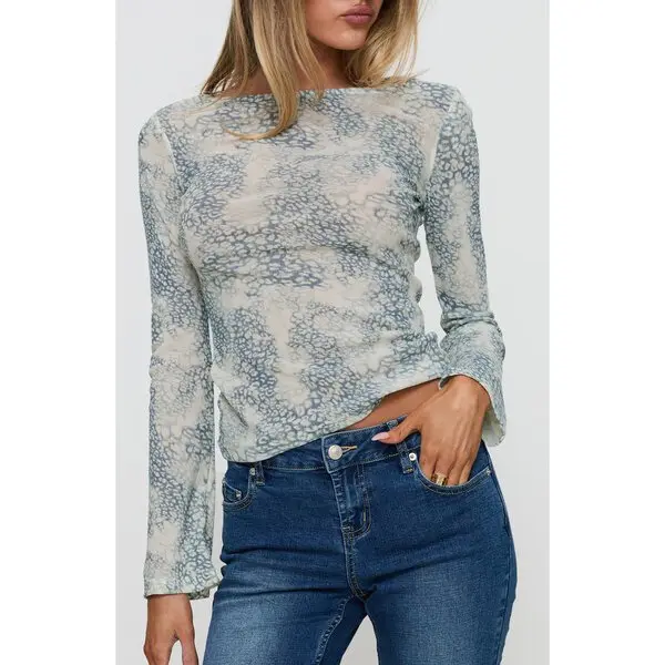 Princess Polly Let It Happen Printed Top