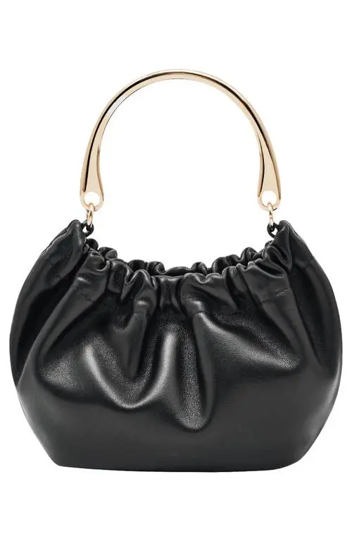 REISS Millie Leather Top Handle Bag