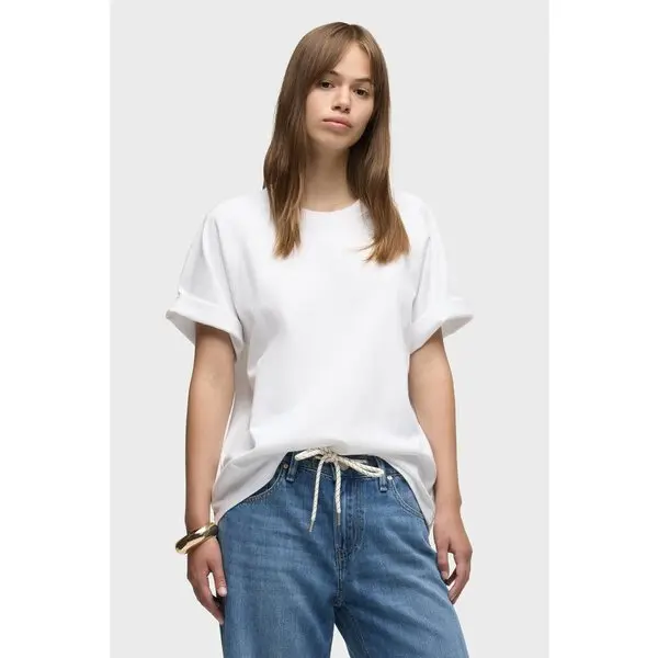 Hudson Jeans Oversized Raglan Tee