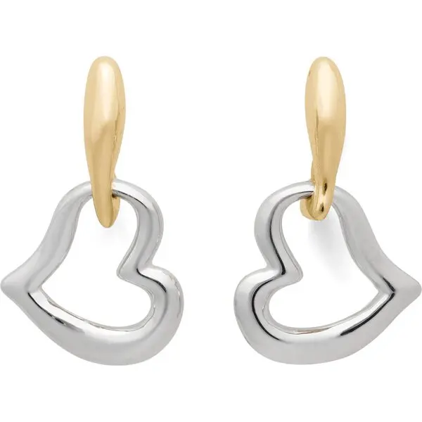 Kate Spade New York Heart Drop Earrings - Gold/silver