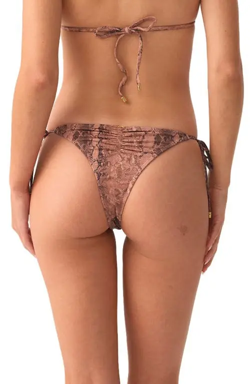 PQ SWIM Tie Side Bikini Bottoms - Boa