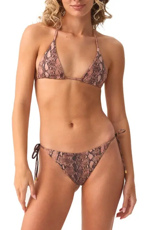 PQ SWIM Tie Side Bikini Bottoms - Boa