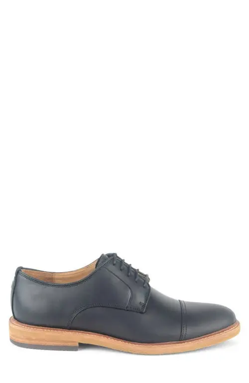WARFIELD & GRAND Clement Ii Cap Toe Derby - Black