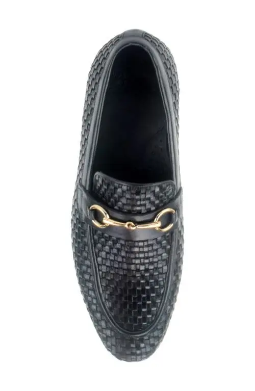 WARFIELD & GRAND Durand Woven Bit Loafer