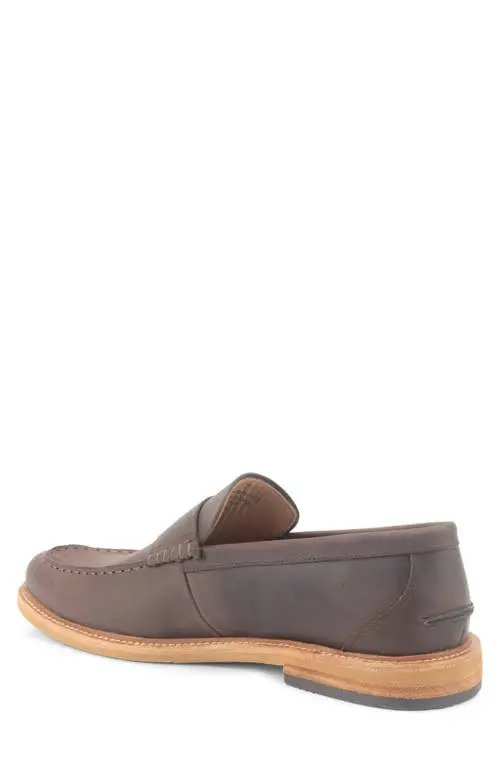 WARFIELD & GRAND Dillinger Ii Penny Loafer - Dark Brown