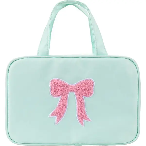 BLOC BAGS Bow Cosmetics Bag - Mint Green