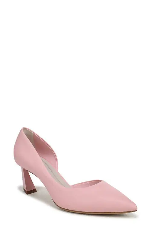Franco Sarto Pointed Toe Half D'orsay Pump - Pink