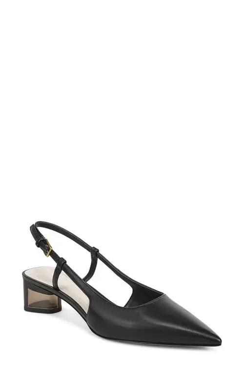 Franco Sarto Amelie Slingback Pointed Toe Pump - Black