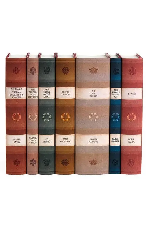 JUNIPER BOOKS Nobel Laureates Book Set - Multi