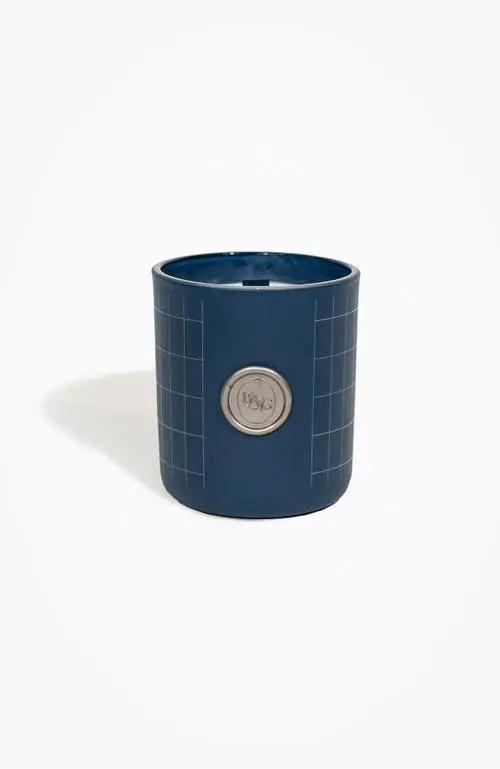 BOND & GRACE Silver Hour Candle - Blue