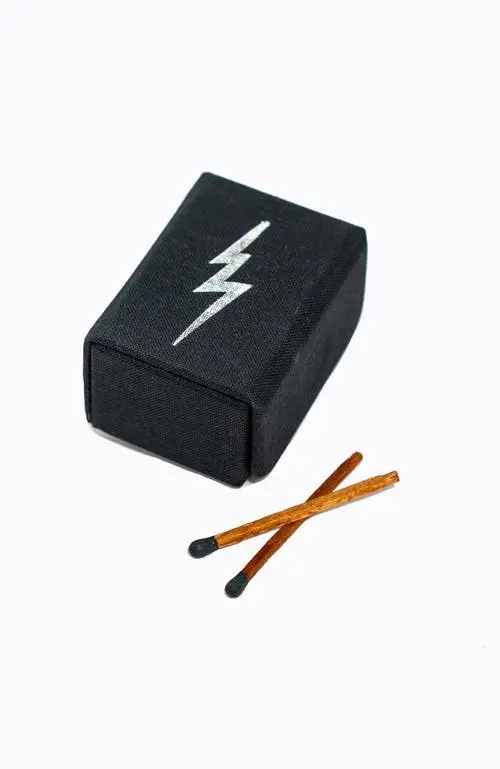BOND & GRACE Live Wire Matchbox - Black