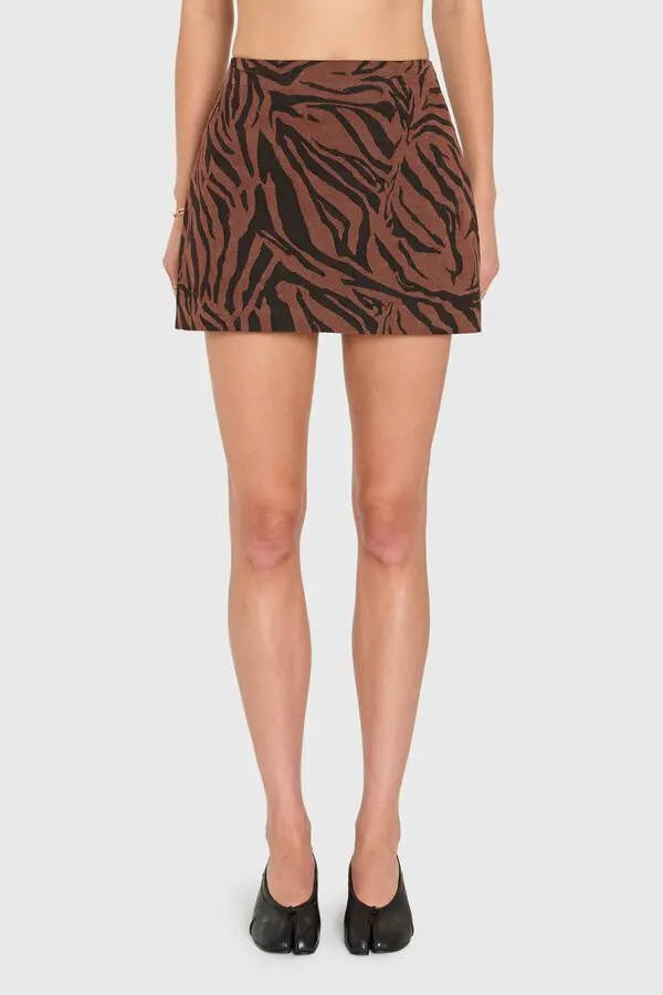 Amanda Uprichard Miles A-line Mini Skort