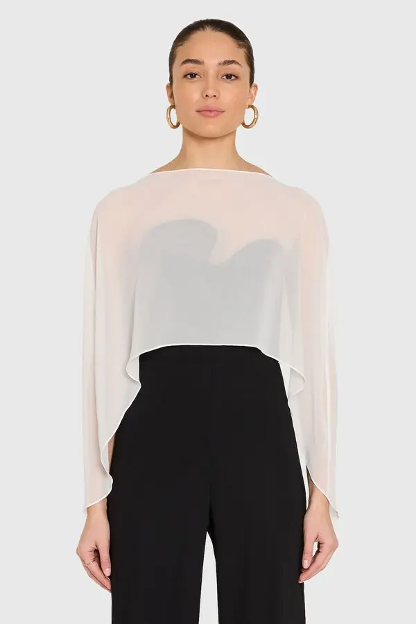 Amanda Uprichard Rachel Cape - Ivory