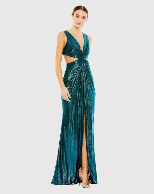 Mac Duggal Sleeveless Maxi Gown