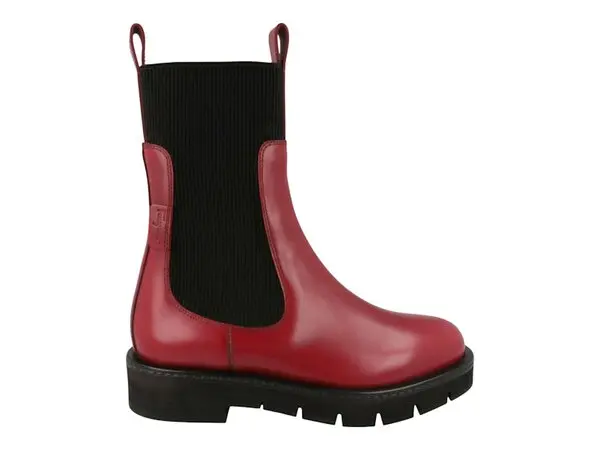 FERRAGAMO Rook Chelsea Boots - Red