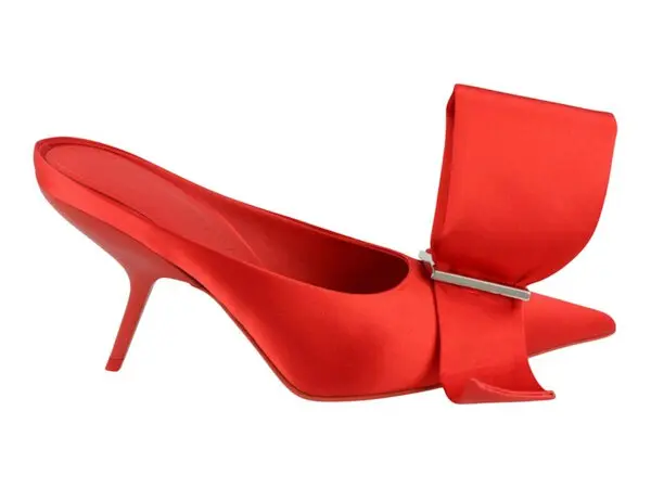 FERRAGAMO Emii 85 Mules - Red