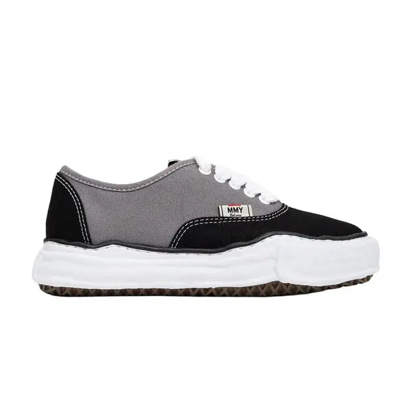 Mihara Yasuhiro Baker Og Sole Bicolor Low Top Sneakers - Grey