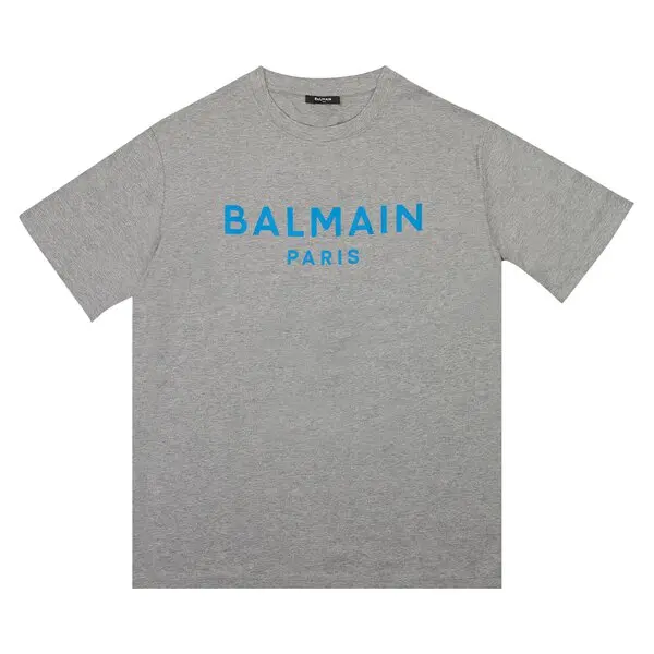 Balmain Logo T-shirt - Grey