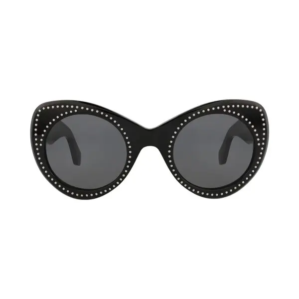 Alaïa Cat Eye-frame Recycled Acetate Sunglasses - Black