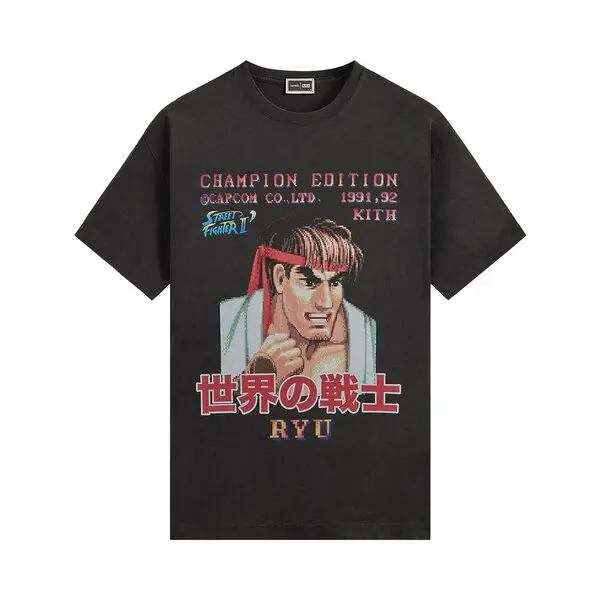 Kith X Capcom Ryu Champion Edition Vintage Tee