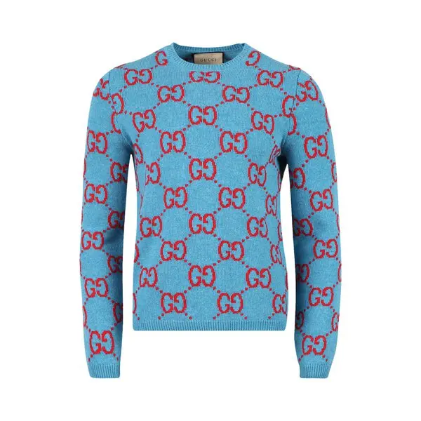 Gucci Monogram Wool Sweater