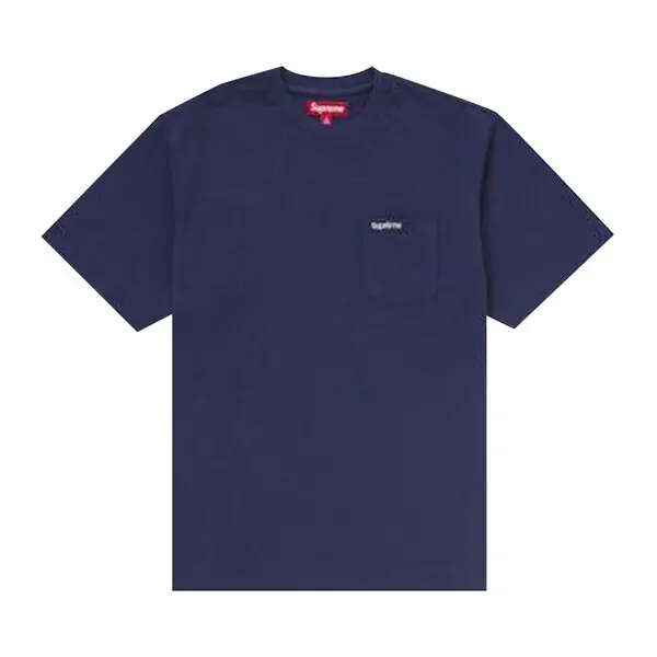 Supreme Short-sleeve Pocket T-shirt - Blue