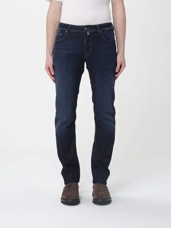 Jacob Cohen Dark Wash Slim Fit Jeans - Blue