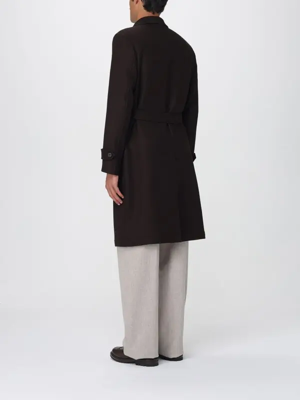 DRUMOHR Double-breasted Coat With Tie Detailing