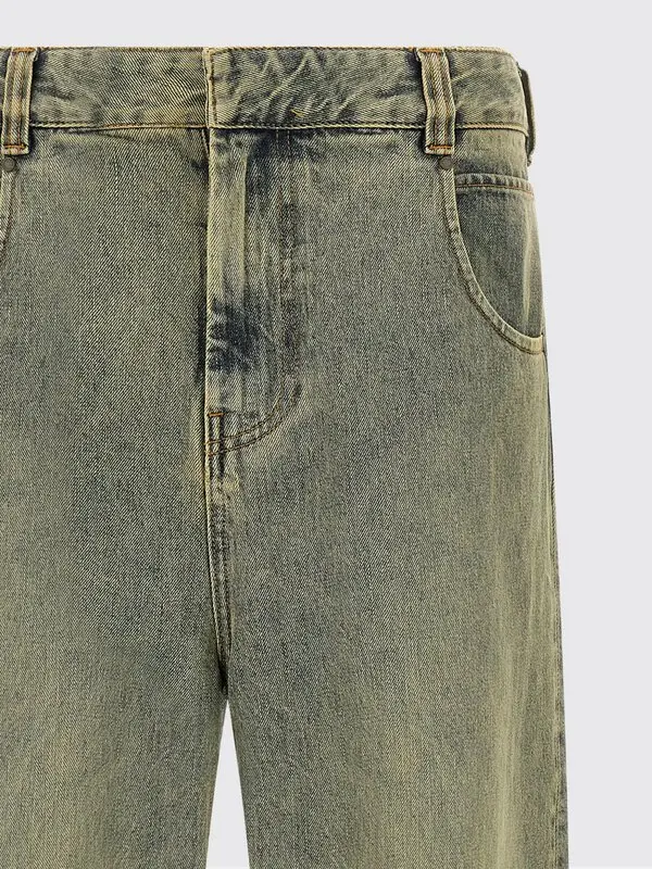 ENTIRE STUDIOS Wide Leg Jeans - Yellow