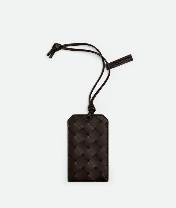 BOTTEGA  VENETA Badge Holder On Strap - Fondant