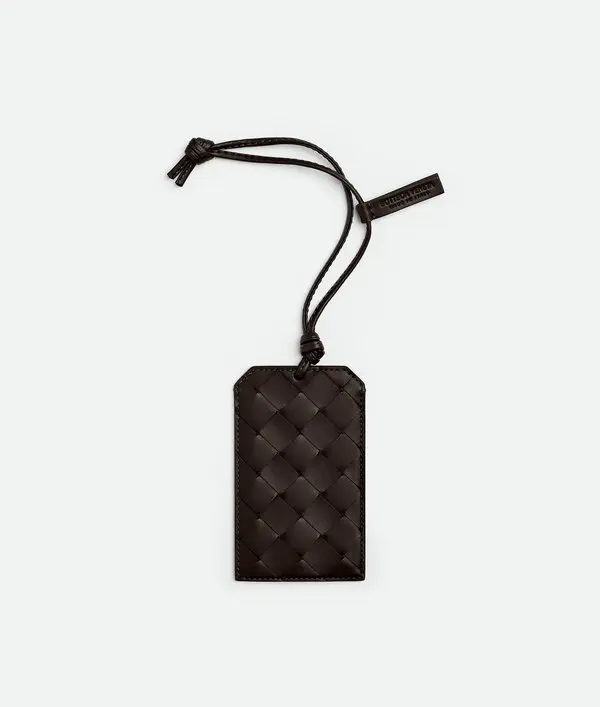 Bottega Veneta Badge Holder On Strap - Fondant