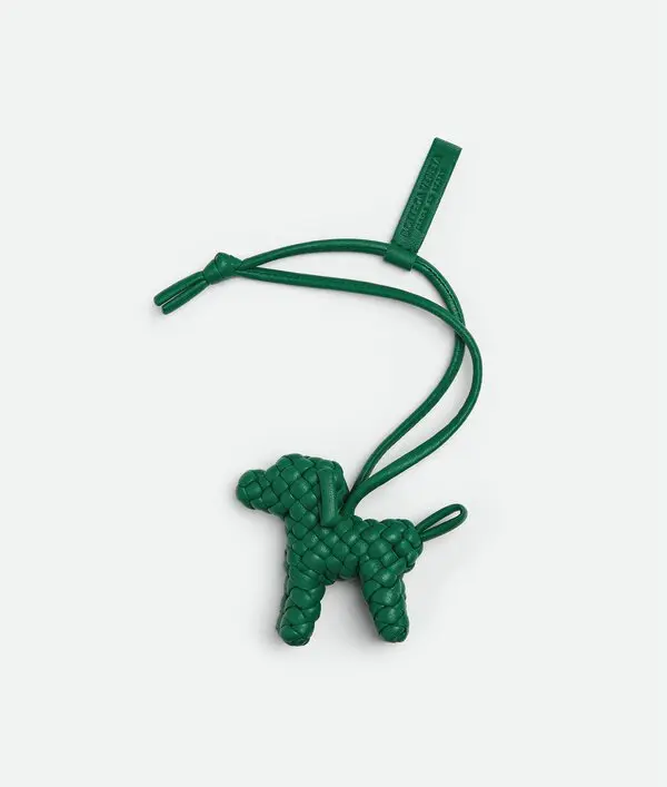 Bottega Veneta Dog Charm