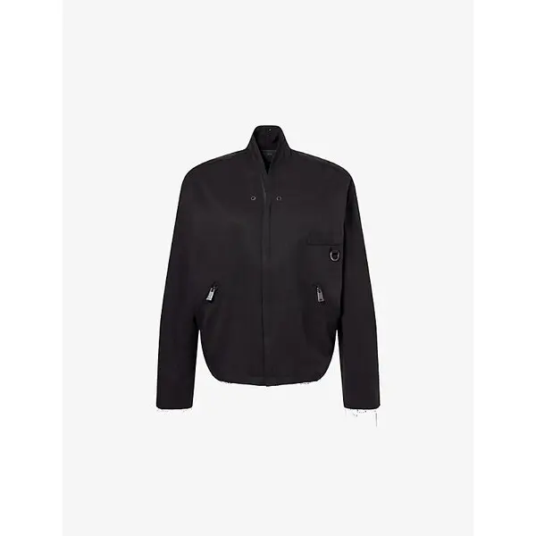 TEAM WANG DESIGN Acceptance Stand-collar Woven Jacket