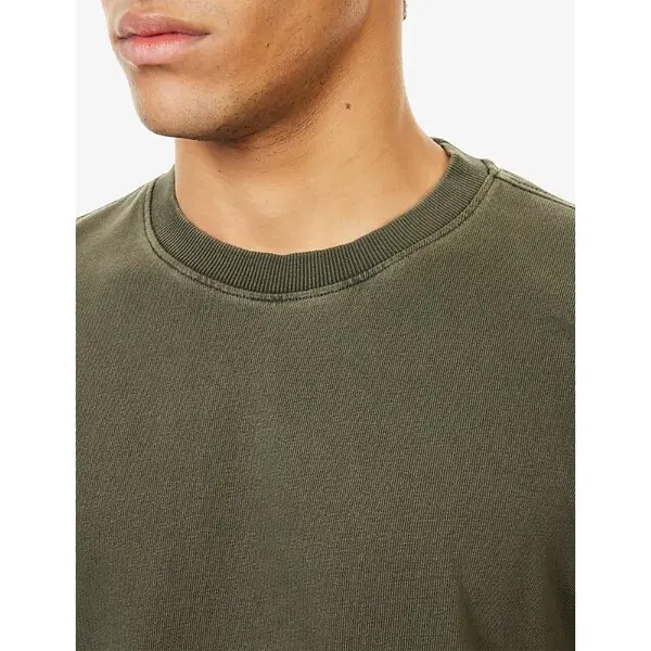 Paige Serano Boxy-fit Cotton T-shirt - Vintage Pine Needle