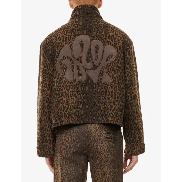 HONOR THE GIFT Print High-neck Fleece Jacket